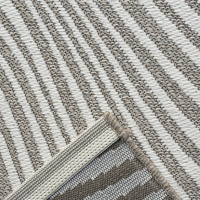 Beige Abstract Outdoor Rug, Abstract Stain-Resistant Rug For Patio ...