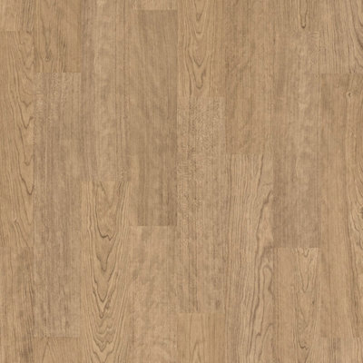 Beige Brown Wood Effect Vinyl Flooring, Contract Commercial Vinyl ...