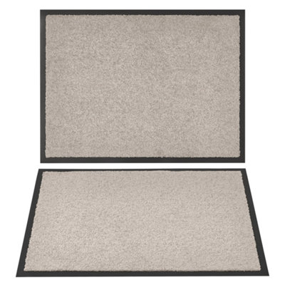 Beige Candy Non-Slip Heavy Duty Barrier Door Mat - Assorted Sizes