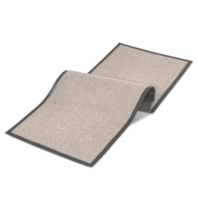 Beige Candy Non-Slip Heavy Duty Barrier Door Mat - Assorted Sizes
