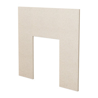 Beige Marble Back Panel, 37 Inch