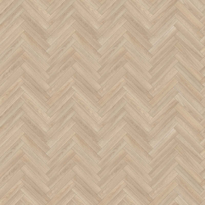 Beige Modern Parquet Effect Anti-Slip Vinyl Flooring for Home, Shops ...