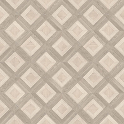 Beige Modern Parquet Effect Anti-Slip Vinyl Flooring For Kitchen ...