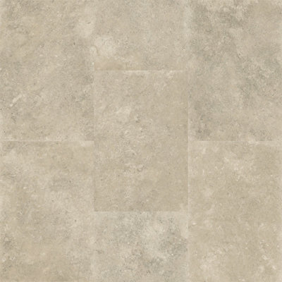 Beige Modern Stone Effect Anti-Slip Vinyl Flooring For Kitchen ...