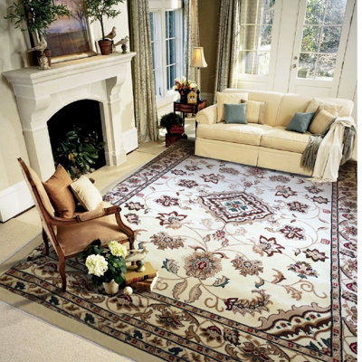 Beige Sherborne Rug - Indiana - 200x290cm (6'8"x9'7")