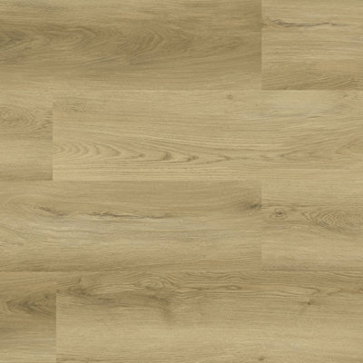 Beige Wood Effect Luxury Vinyl Tile, 2.0mm Thick Matte Luxury Vinyl ...