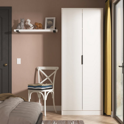 Beijing Tall Plain Wardrobe in Kashmir Matt (Ready Assembled)