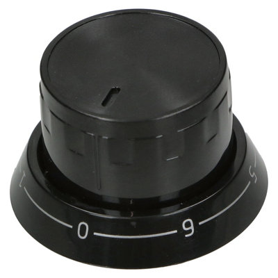 Beko Genuine Hob Control Knob - Black - BEK250316127