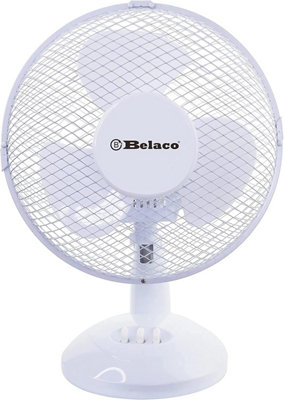 Belaco 9" Desk Fan / table fan - white | DIY at B&Q