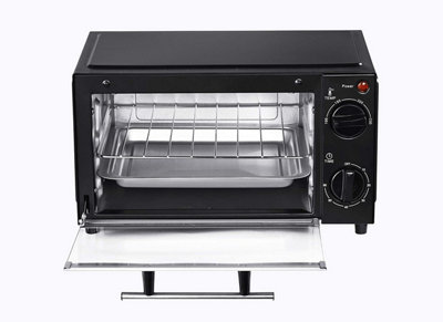 Belaco 9L Mini Oven - Black / silver