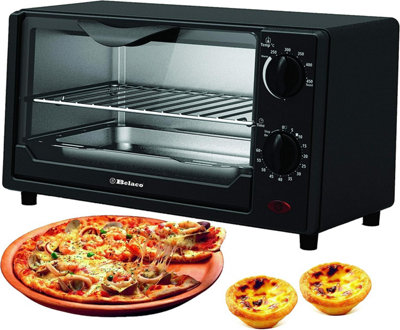Belaco 9l Mini Oven - Black - Table Top Cooker