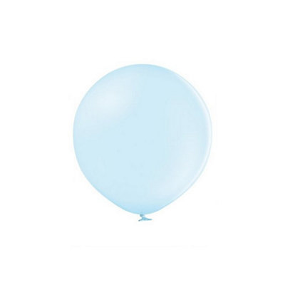 Belbal Latex Balloons (Pack of 100) Pastel Ice Blue (One Size)
