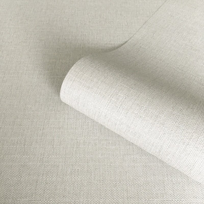 Belgravia Giorgio Heavyweight Textured Vinyl Wallpaper Natural 8112