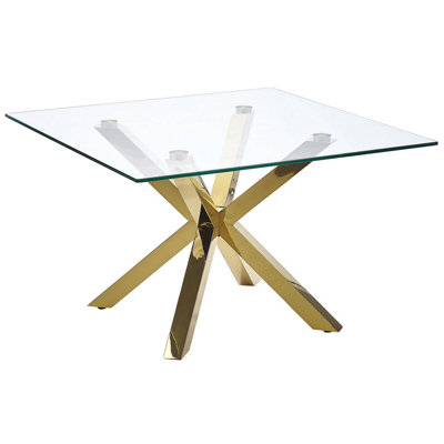 Beliani Modern Coffee Table STARLIGHT Gold