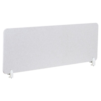 Beliani Modern Desk Screen SPLIT Off-White