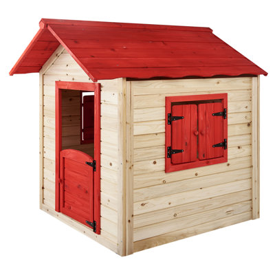 Beliani Modern Garden Playhouse PELOPIO Red