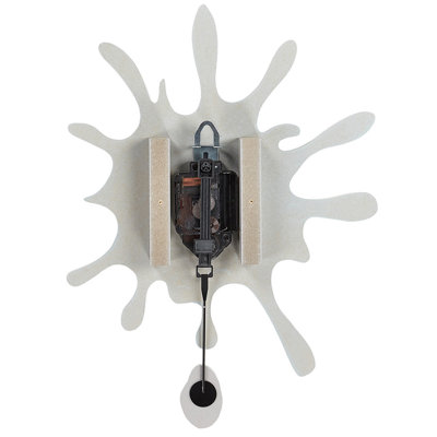 Beliani Modern Wall Clock FULLY 27 cm White