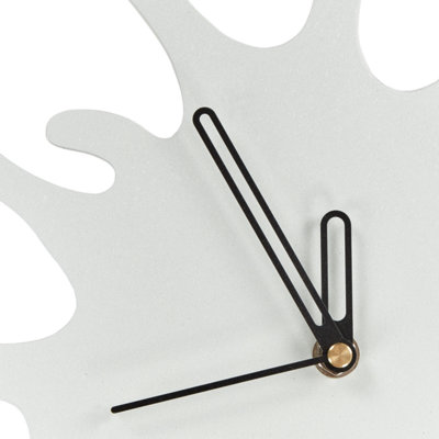 Beliani Modern Wall Clock FULLY 27 cm White