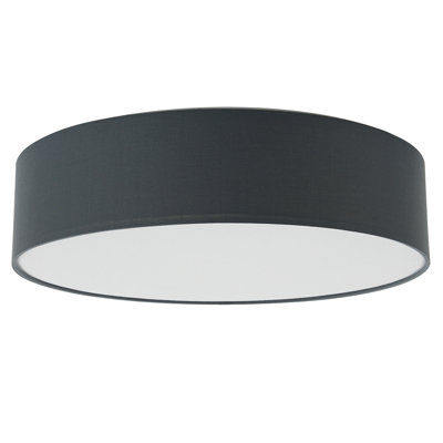 Beliani Scandinavian Ceiling Lamp RENA Grey