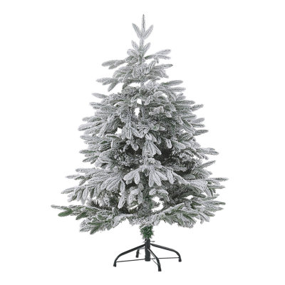 Beliani Scandinavian Christmas Tree BASSIE White