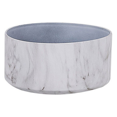 Beliani Scandinavian Plant Pot VALTA 35 cm White