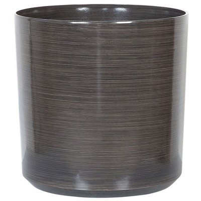 Beliani Traditional Plant Pot VAGIA 43 cm Grey