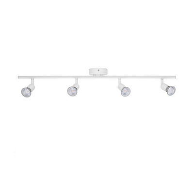 BELL LIGHTING 4 LIGHT SPOT TRACK FITTING WHITE - IDEAL ALL AROUND THE ...