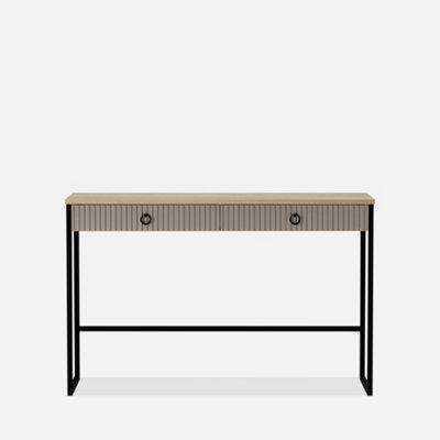 Bella Modern Loft Style 2 Drawers Vanity Dressing Table