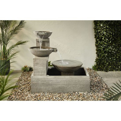 Bellagio Mains Power Water Feature With Cover