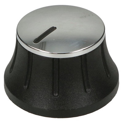 Belling - Cooker Control Knob - Chrome / Black
