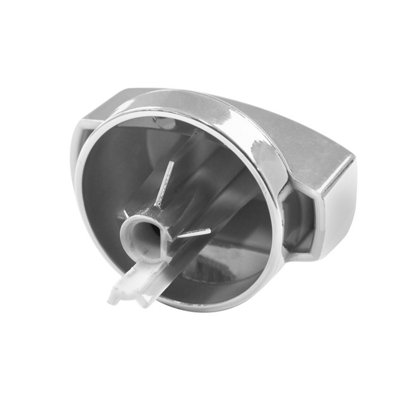 Belling Country Range 100DF Type Silver Hotplate Control Knob (083337409)