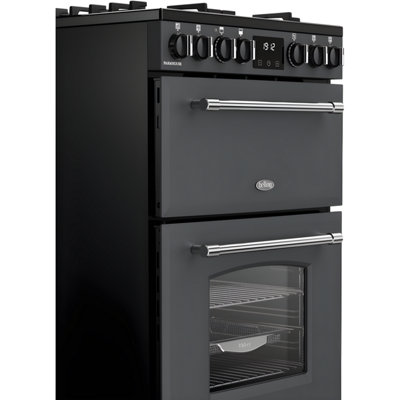 Belling MRA FARMHOUSE 60 444411812 - Grey Dual Fuel Cooker - 33/70L ...