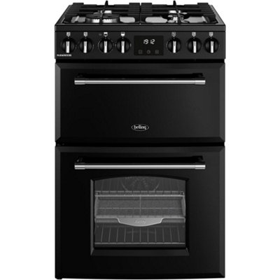 Belling MRA FARMHOUSE 60 444411813 - Black Dual Fuel Cooker - Double ...