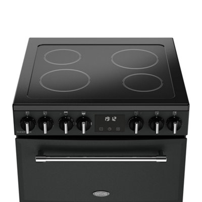 Belling MRA-FARMHOUSE-60E-ANT 600mm Mini Range Electric Cooker Ceramic ...