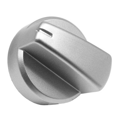 Belling Oven Cooker Hob Gas Control Knob Silver Switch E662 E663 664 E664w 444447142