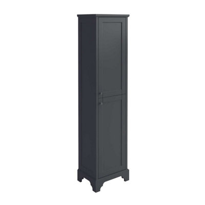 Belmont Tall Storage Unit in Midnight Grey