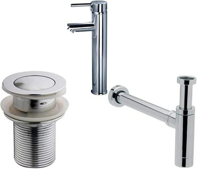 BELOFAY 42x14x42 cm Frosted Glass Bathroom Counter Top Wash Basin Sink ...