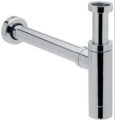 BELOFAY Modern Bathroom Cloakroom Basin Sink Bottle Trap Premium Chrome