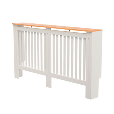 BELOFAY Radiator Cover White, stylish Compact Radiator Shelf with Top ...