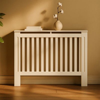 BELOFAY Radiator Cover White, Stylish & Compact Radiator Shelf with Top ...