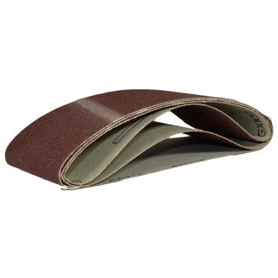 Belt Power Finger File Sander Abrasive Sanding Belt 457mm x 75mm Mixed ...