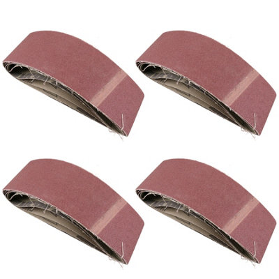 Belt Power Finger File Sander Abrasive Sanding Belts 400mm x 60mm 120 ...