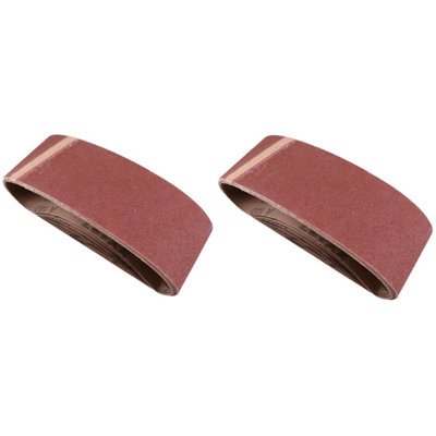 Belt Power Finger File Sander Abrasive Sanding Belts 410mm x 65mm 120 ...