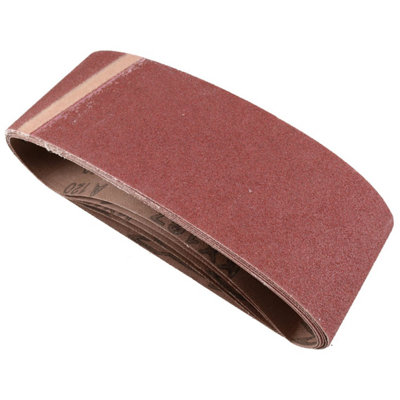 Belt Power Finger File Sander Abrasive Sanding Belts 410mm x 65mm 120 ...
