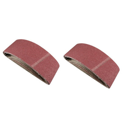 Belt Power Finger File Sander Abrasive Sanding Belts 610mm x 100mm 40 ...
