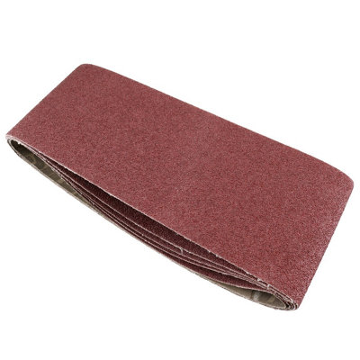 Belt Power Finger File Sander Abrasive Sanding Belts 610mm x 100mm 60 ...