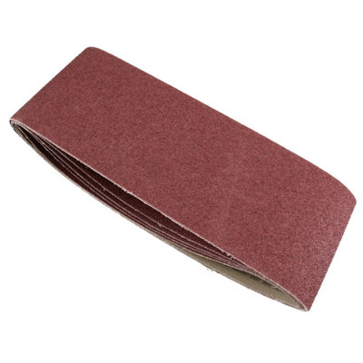 Belt Power Finger File Sander Abrasive Sanding Belts 610mm x 100mm 80 ...