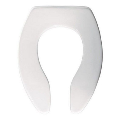 Bemis Commercial open U shape toilet seat | DIY at B&Q