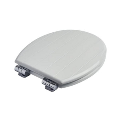 Bemis White Cottage Soft Close Ultra-Fix Toilet Seat
