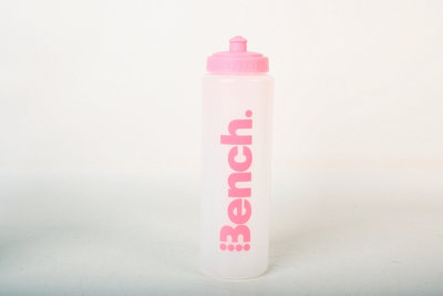Bench 1L Squeezy Water Bottle Pink